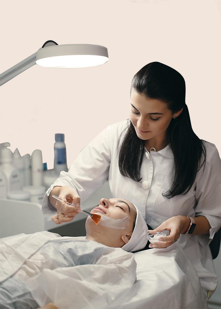 Peeling aux acides de fruits